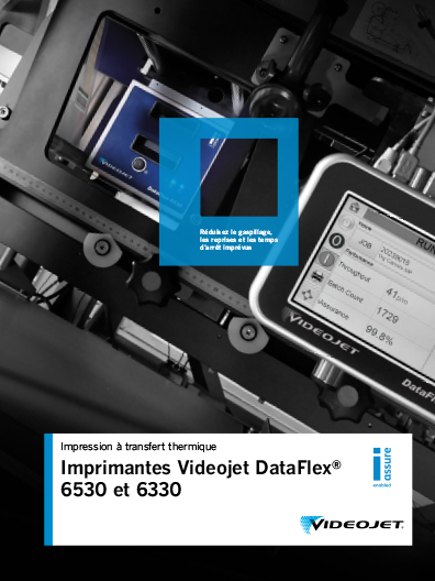 Machines transfert thermique Videojet 6530 & 6330 – Videojet