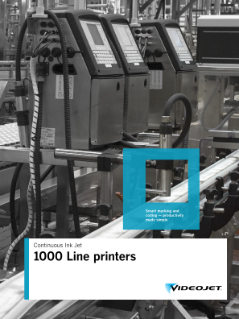 Videojet 1610 Dual Head Continuous Inkjet Printer | batch coder machine