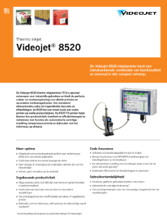 TIJ printer: Thermische Inkjetprinters van Videojet en Wolke