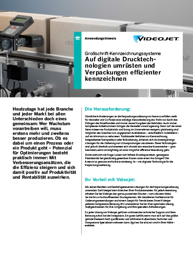 Pappe Bedrucken Drucker | Alphanumerischer Codes | Videojet