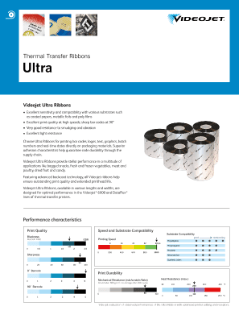 Thermal Transfer Ribbons | Videojet Technologies